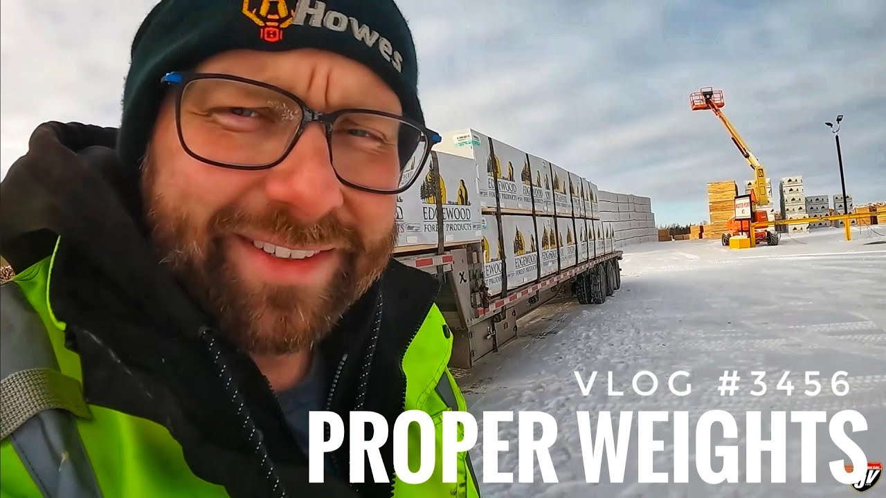 PROPER WEIGHTS | My Trucking Life | Vlog #3456